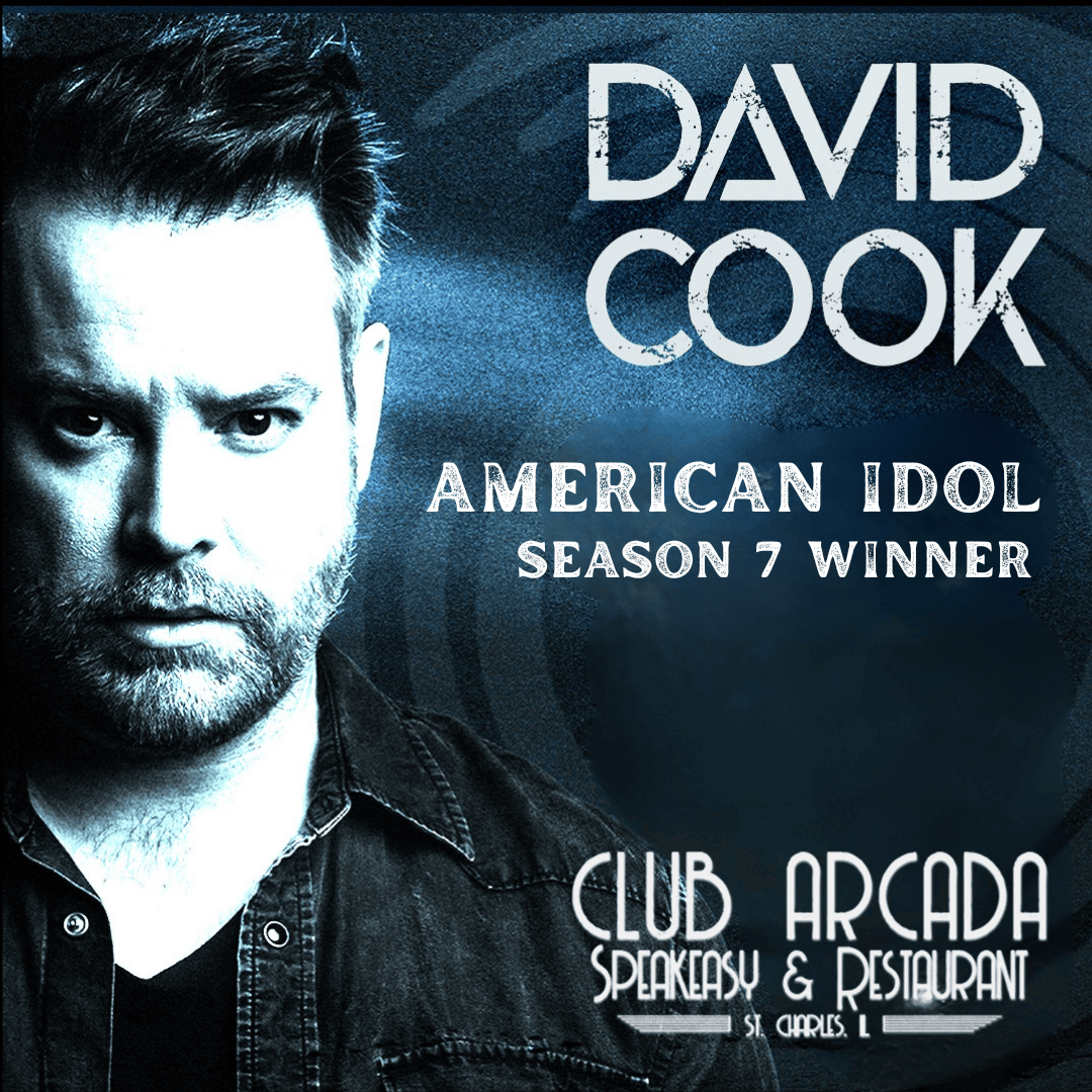 David Cook - American Idol Season 7 Winner - Club Arcada Speakeasy ...